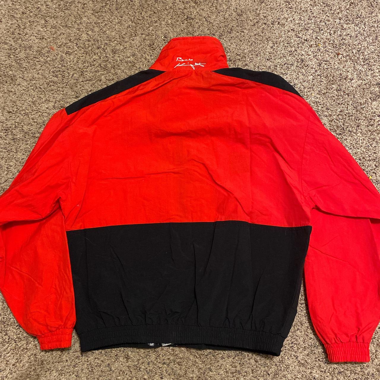 Norman Todd Vintage color block 80s bomber jacket... | Depop