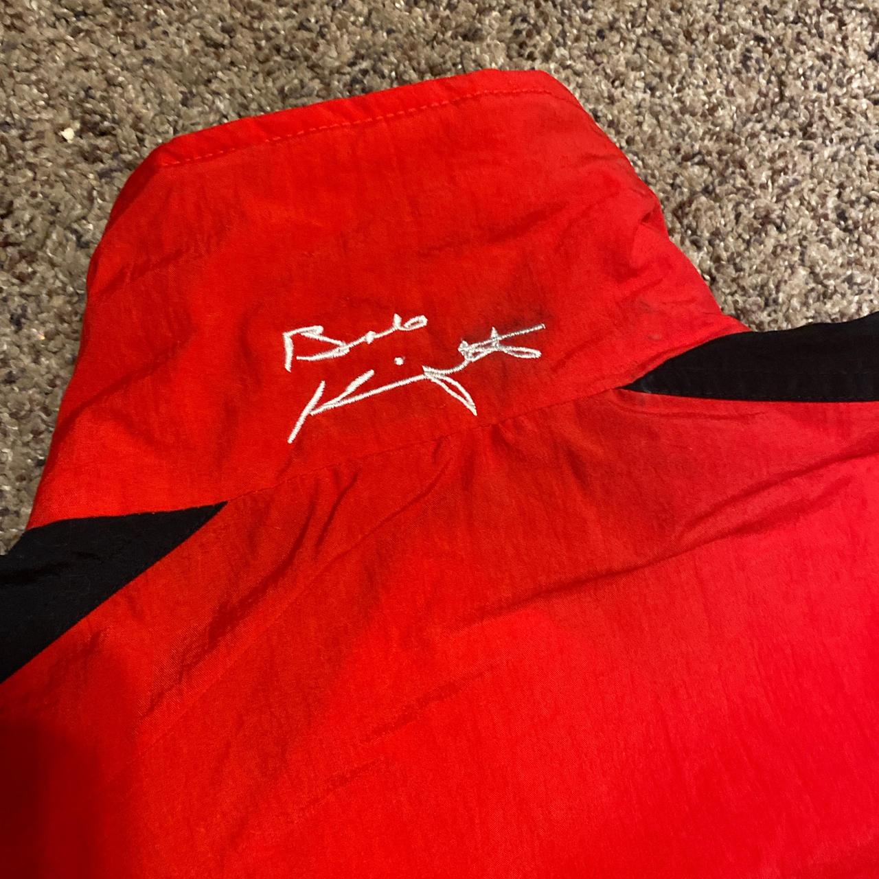 Norman Todd Vintage color block 80s bomber jacket... | Depop