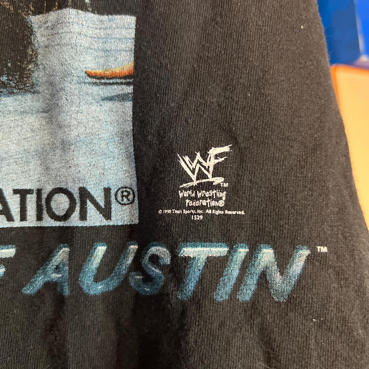 Insane rare 1997 hypland WWF Stone Cold size L One... | Depop