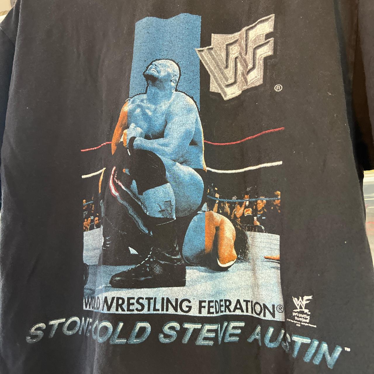 Insane rare 1997 hypland WWF Stone Cold size L One... | Depop