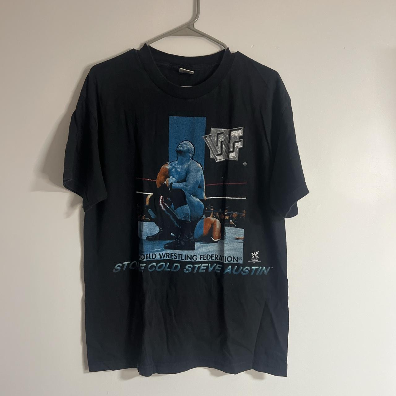 Insane rare 1997 hypland WWF Stone Cold size L One... | Depop