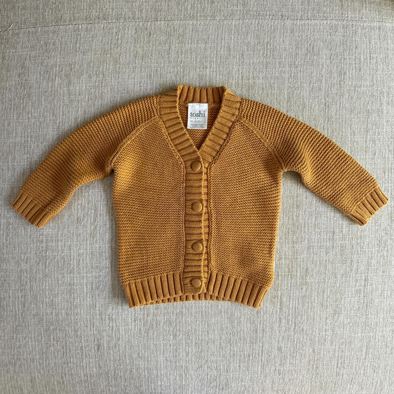 Toshi Organic Cardigan - Andy (mustard) Size 0... - Depop