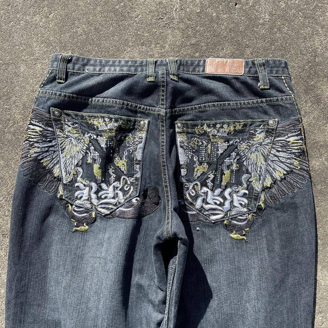 Jesse Pinkman Wings Jeans Super Baggy size -... - Depop