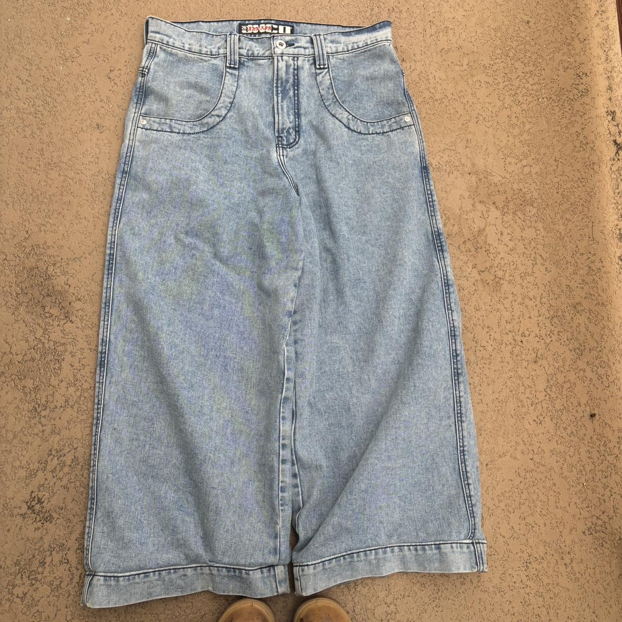 JNCO twin cannon Brand new size 34x34 HEMMED to be... - Depop