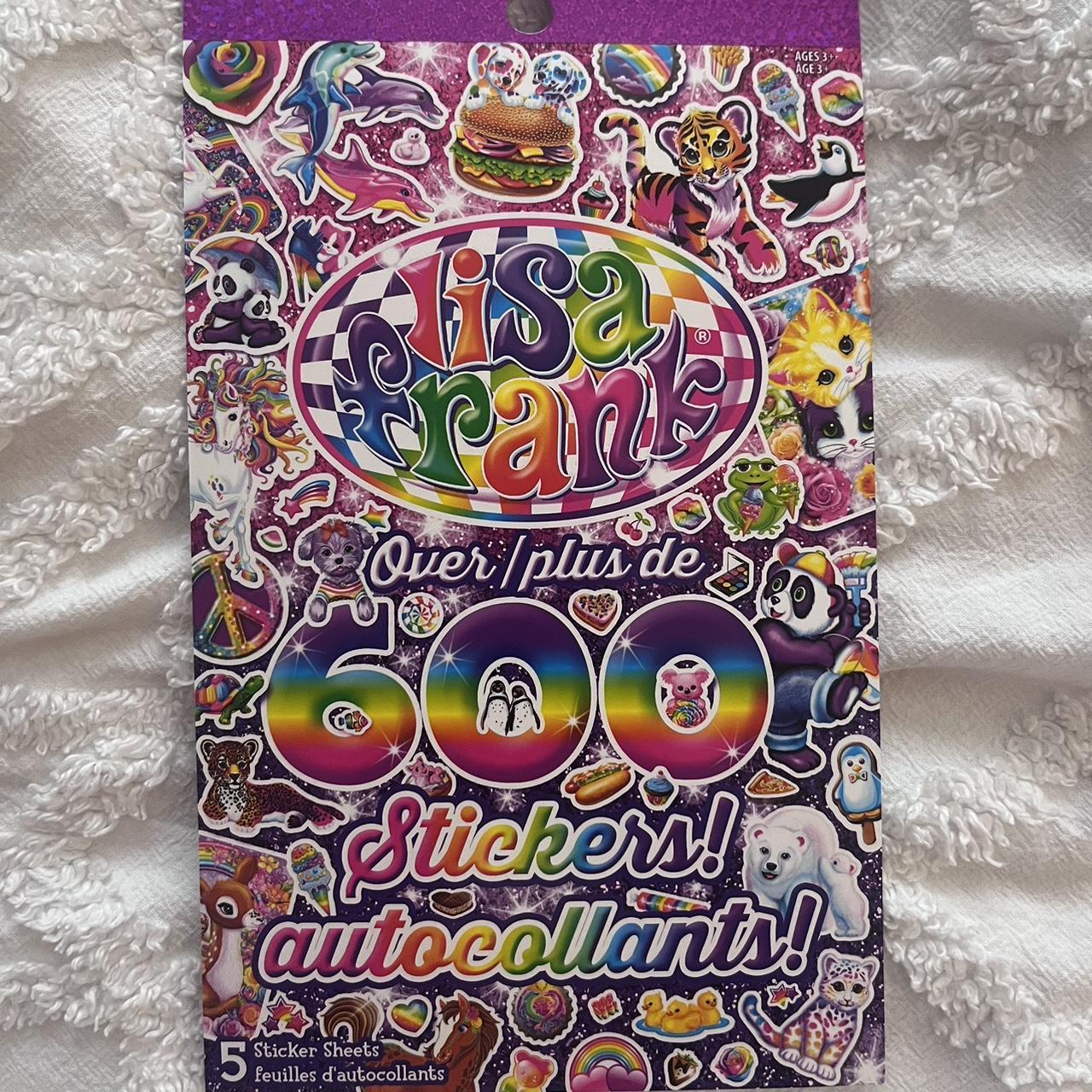 Lisa Frank overplus stickers - 600! #lisafrank - Depop