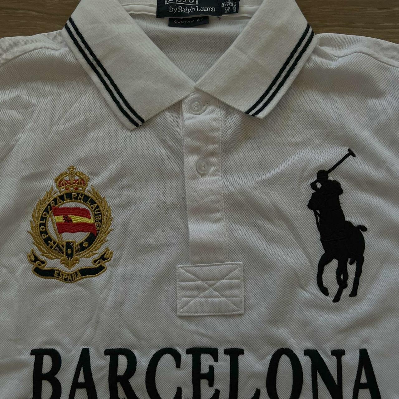 Polo Ralph Lauren Barcelona polo shirt Runs tight Go... - Depop