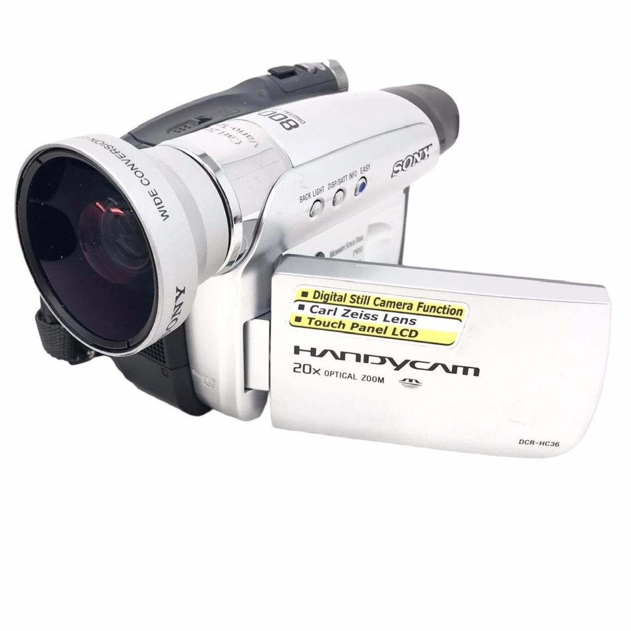 Sony Silver and Grey Cameras-and-accessories | Depop