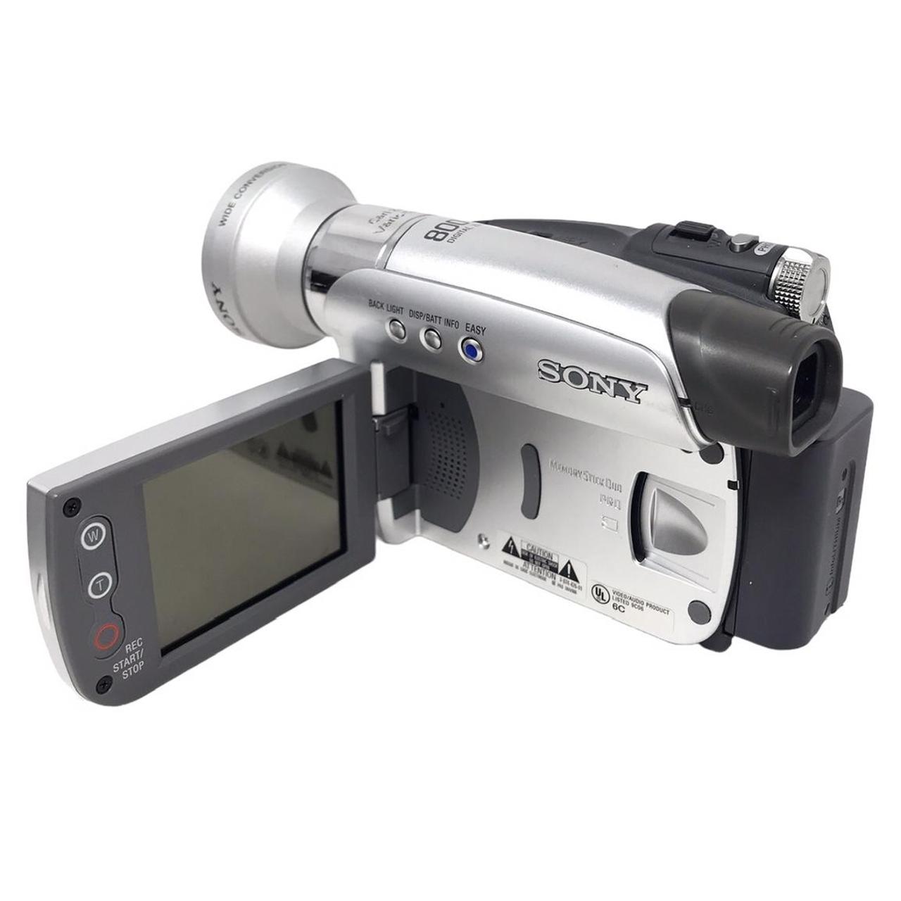 Sony Silver and Grey Cameras-and-accessories | Depop