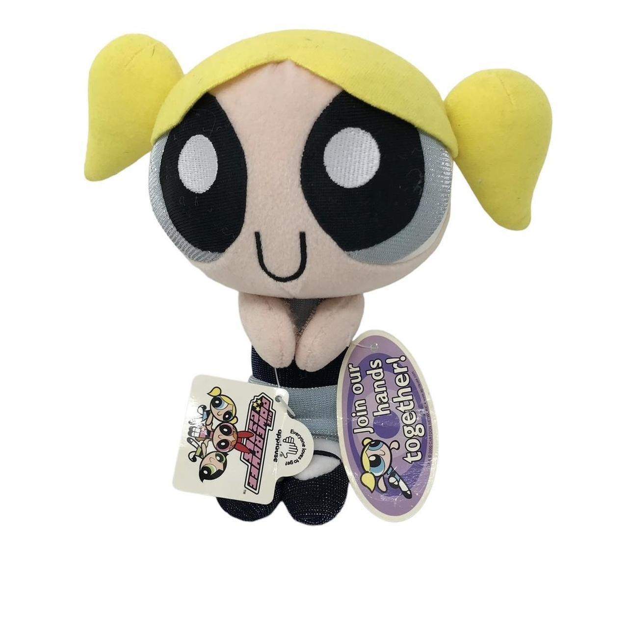 Vintage The Powerpuff Girls Bubbles plush. Made in... - Depop