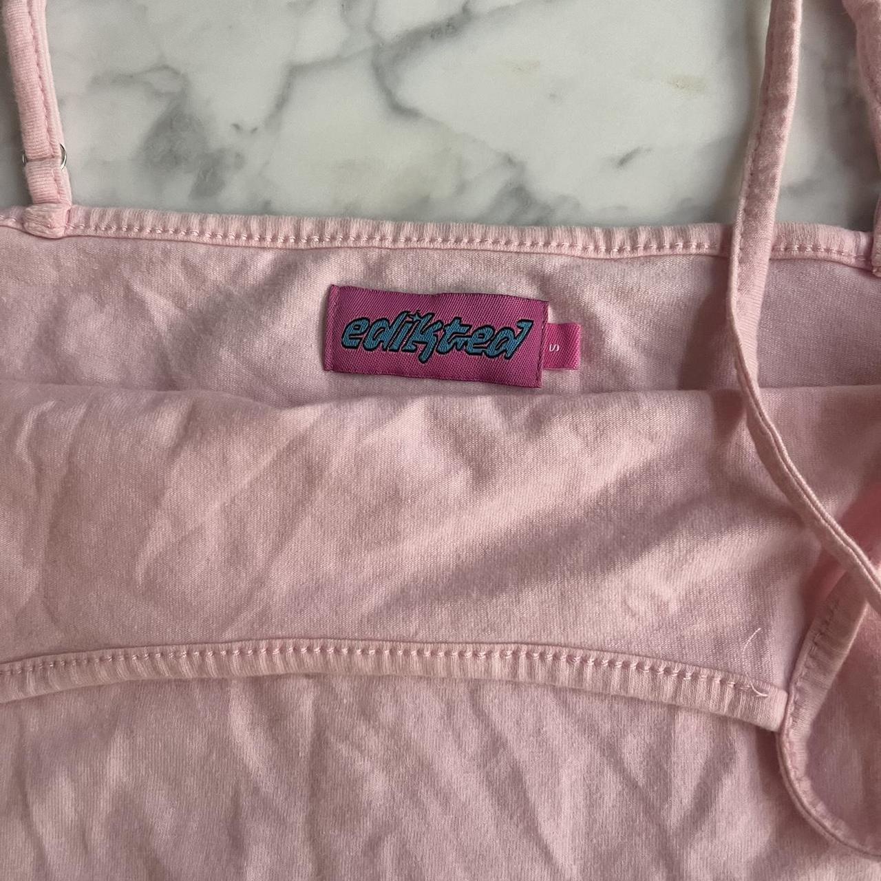 Edikted basic pink tank - Depop