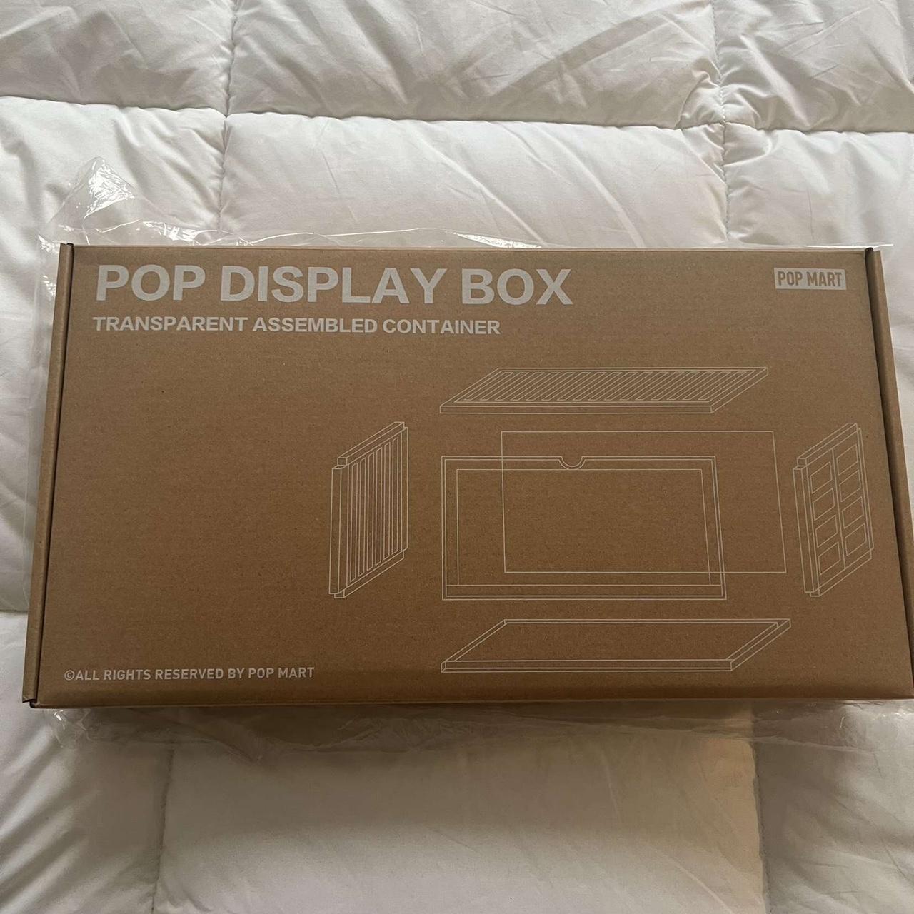 Popmart Transparent Display Box Container Brand new... - Depop