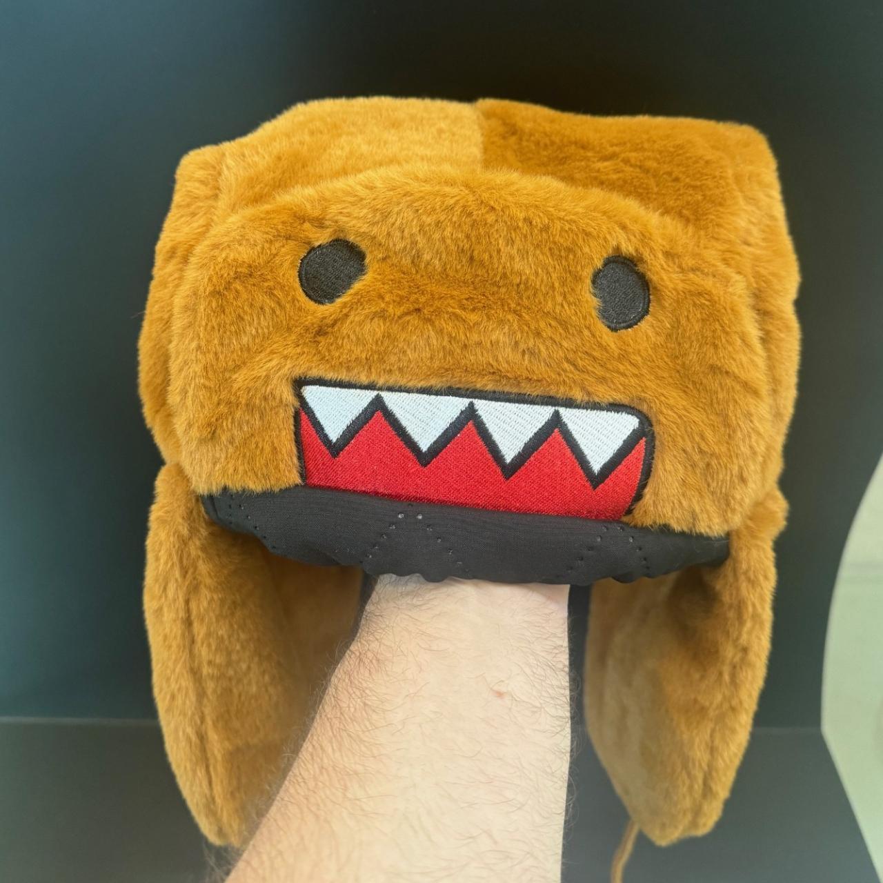 Vintage Y2K style brown domo fur ushanka. An Adult’s... | Depop