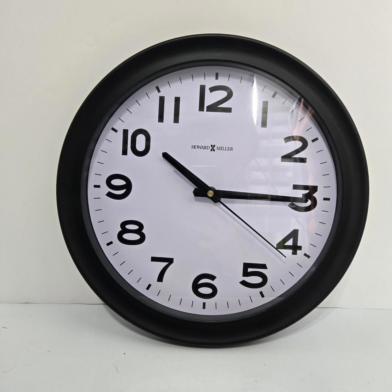 Howard Miller 625485 Kenwick Wall Clock Black/White... | Depop