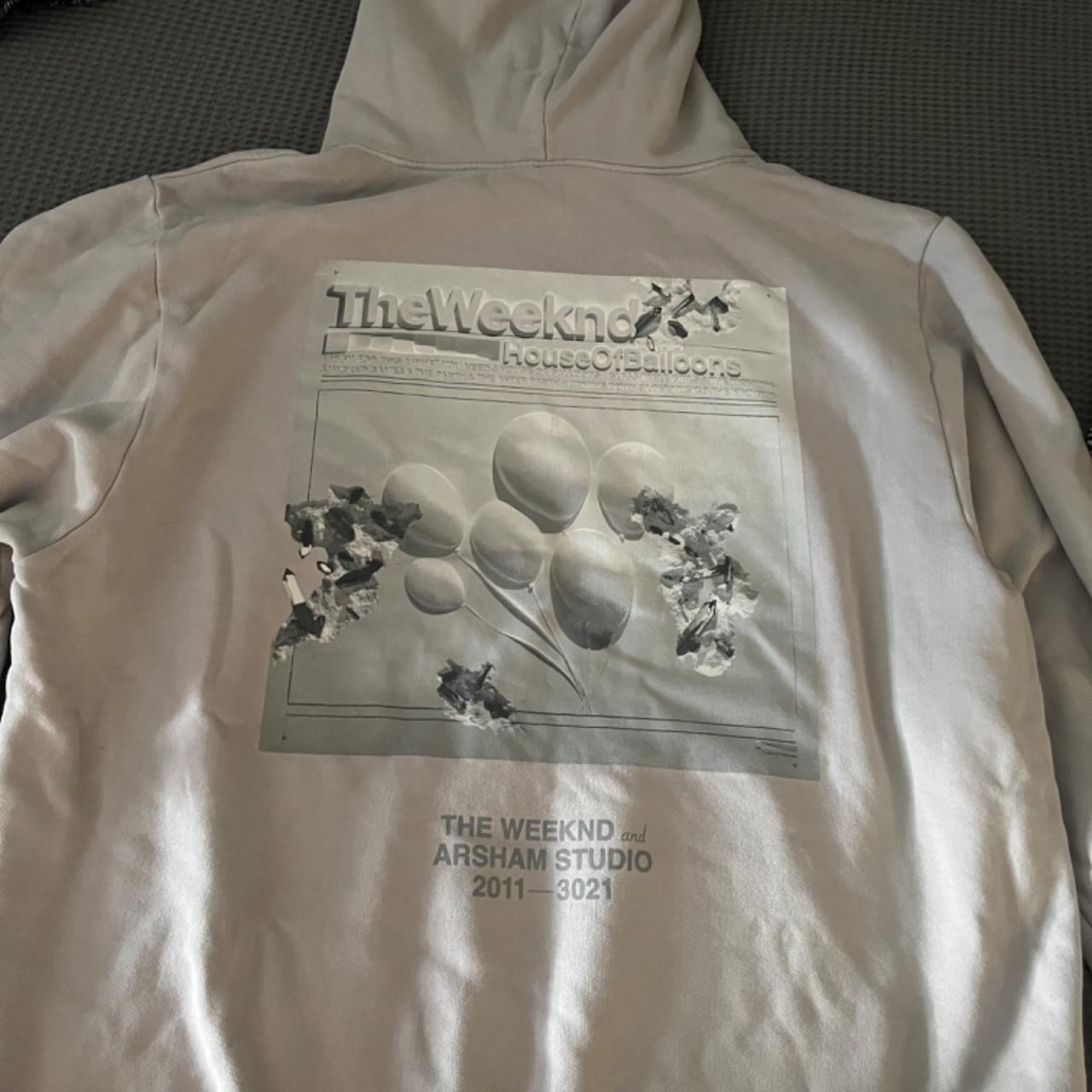 The Weeknd X Daniel Arsham Hoodie Size L - Depop