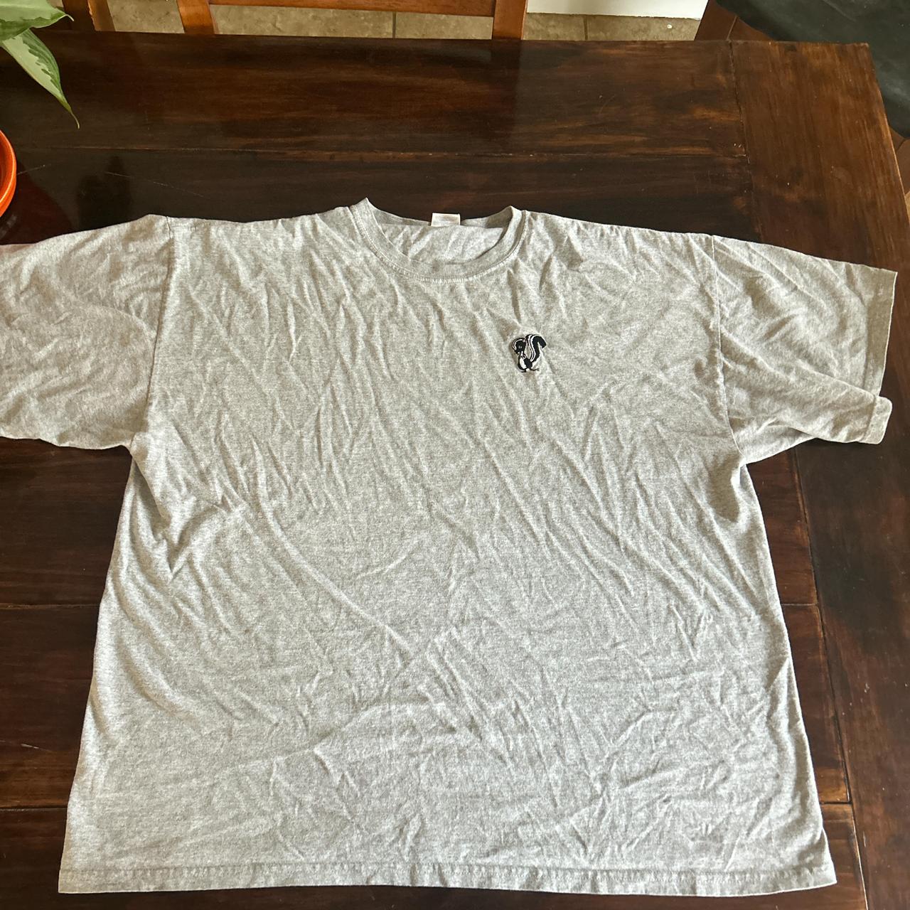 Grey Skunk shirt Xxl | Depop