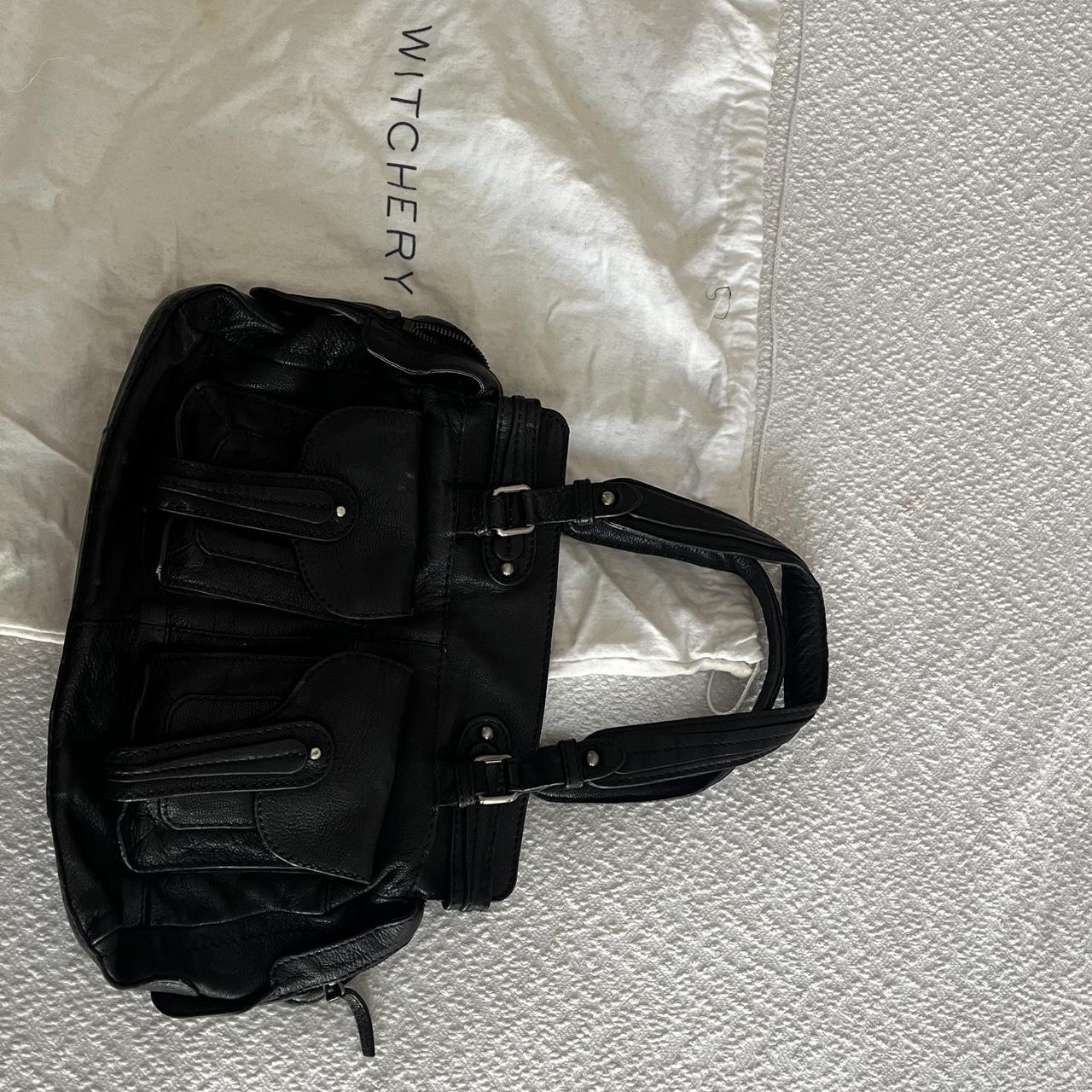 Witchery Authetic vintage Leather bag In pristine... - Depop