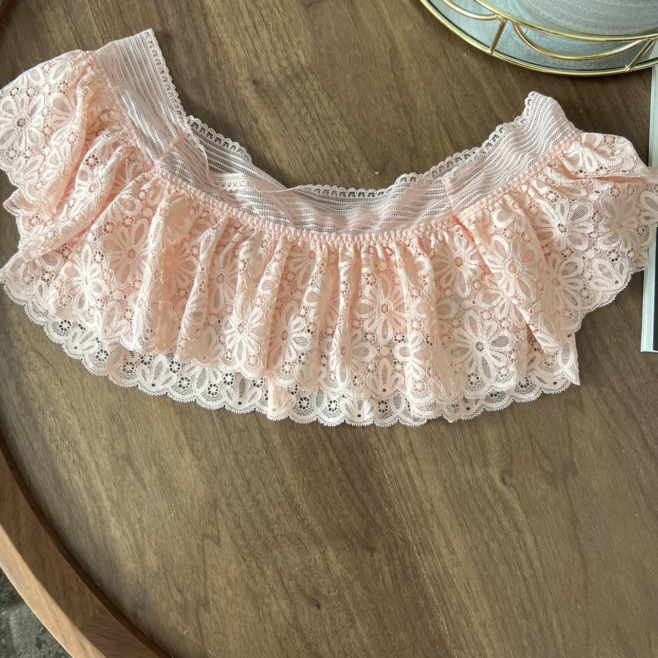 Victoria Secret Cropped Lace bralet Brand new with... - Depop