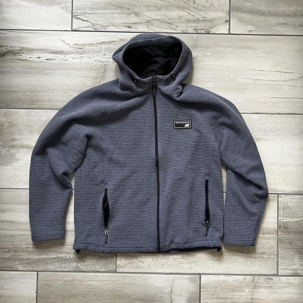 New Balance Zip up hoodie Size L - Depop
