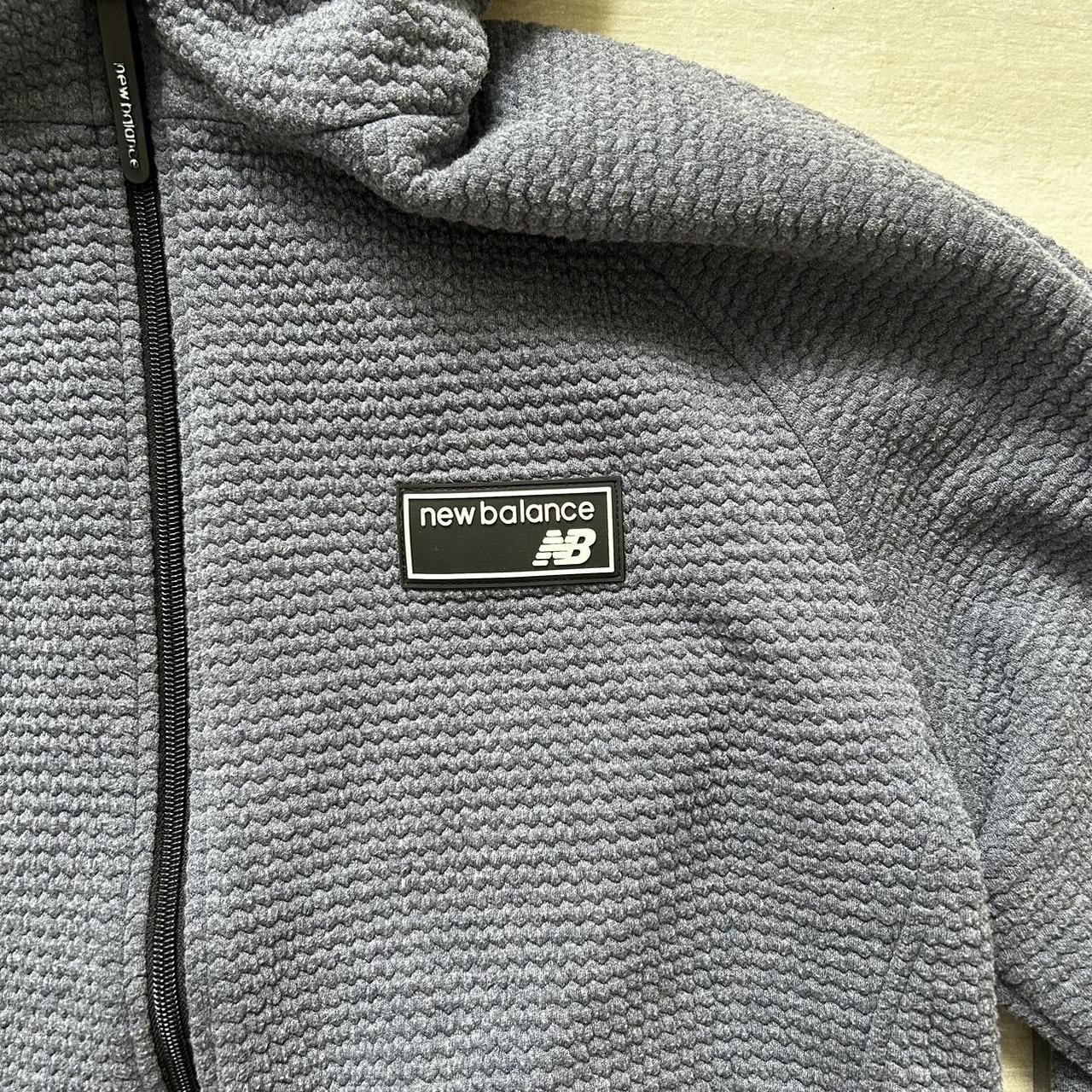 New Balance Zip up hoodie Size L - Depop