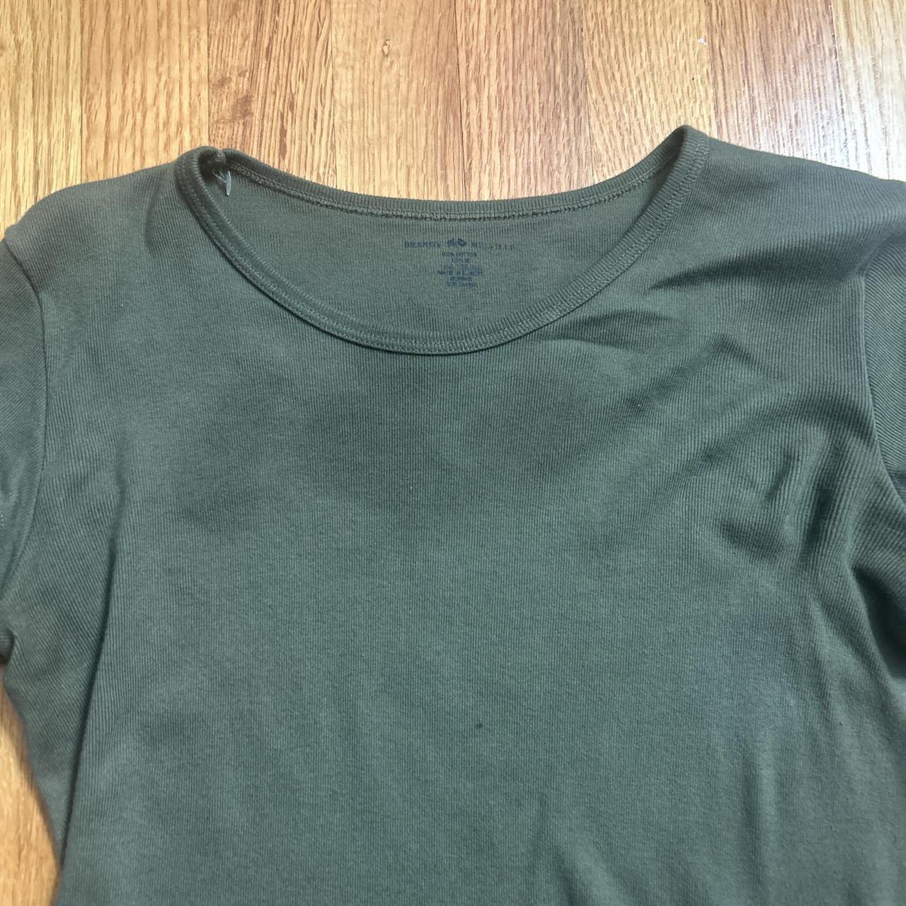 Super Cute Layered Brandy Melville Shirt Slight... - Depop
