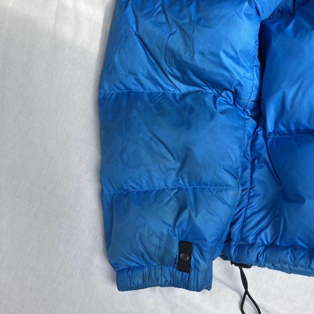 light blue north face nuptse 700 puffer jacket in... - Depop