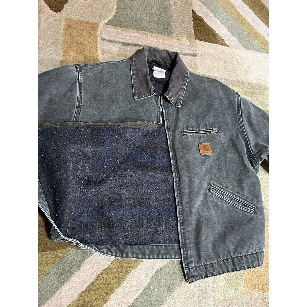 Carhartt J97 MOS Detroit Jacket XL ~ VTG 90’s FADED... | Depop