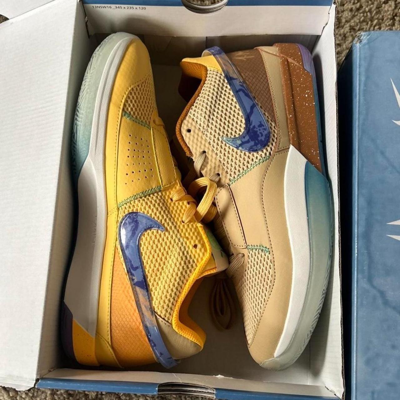 Ja 1 Nike EYBL bundle 2 shoes Size 10 Brand new... - Depop