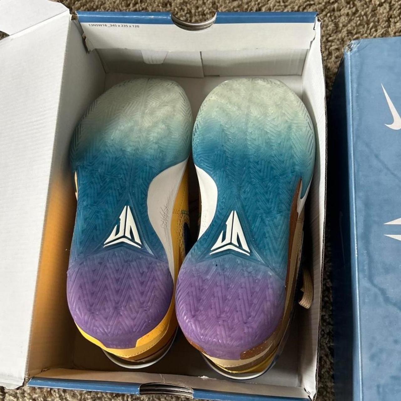 Ja 1 Nike EYBL bundle 2 shoes Size 10 Brand new... - Depop