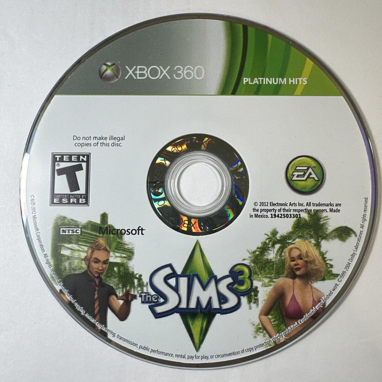 The Sims 3 (Microsoft Xbox 360) - DISC ONLY Immerse... - Depop