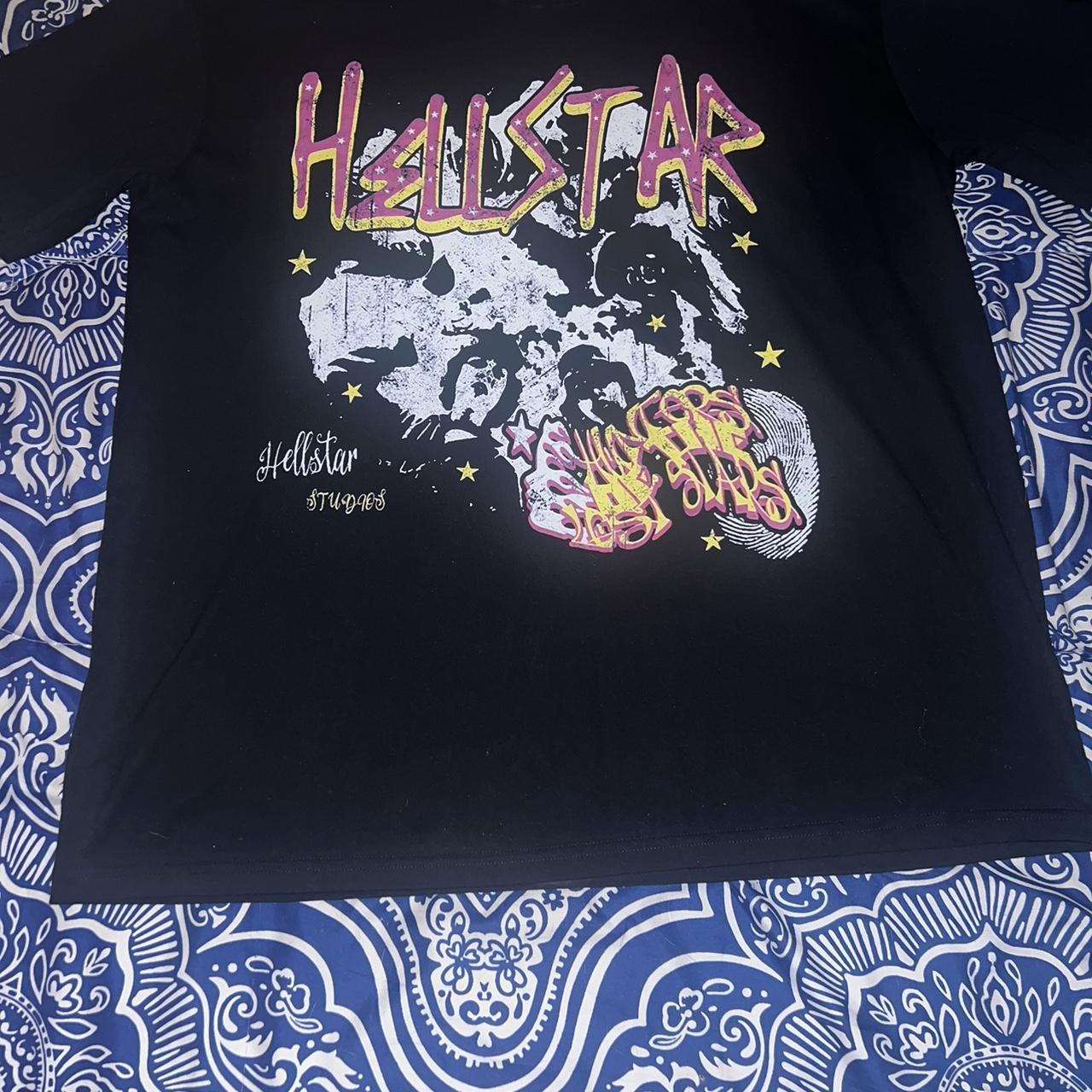Hellstar graphic tee size 3xl NEW NEVER BEEN WORN - Depop