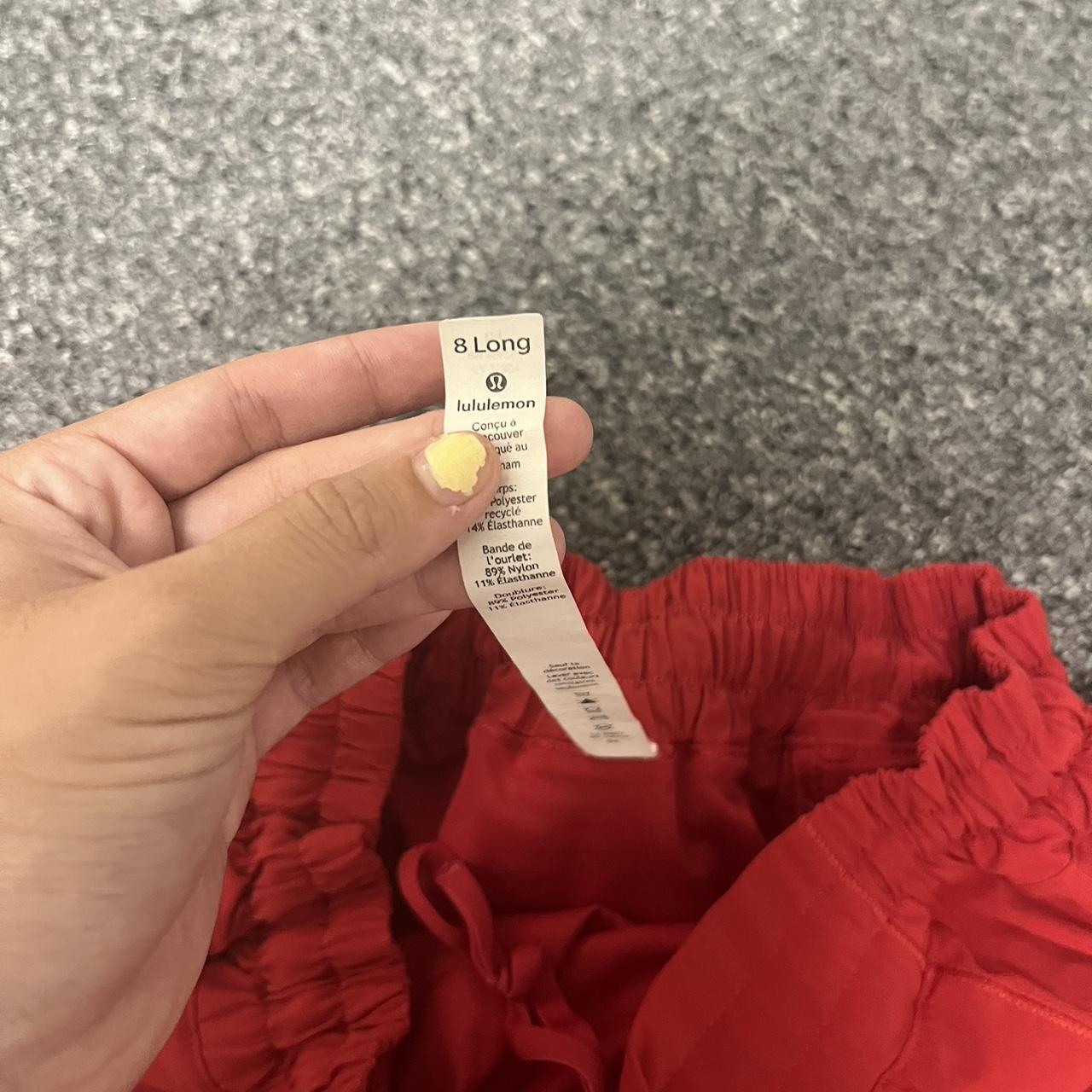MESSAGE ME BEFORE PURCHASING LULULEMON red hotty... - Depop