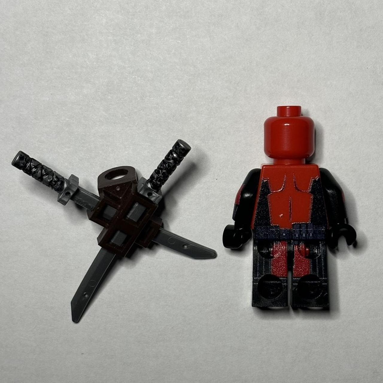 Lego Deadpool minifigure Custom Lego Deadpool... - Depop