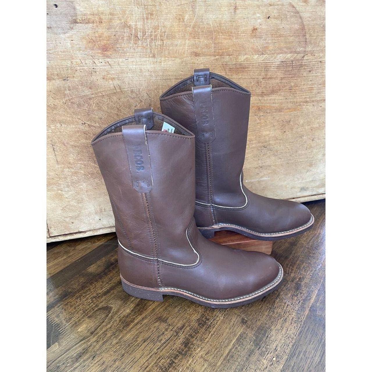 Red Wing Pecos 1178 Nailseat pull-on Boots Men's Sz... - Depop