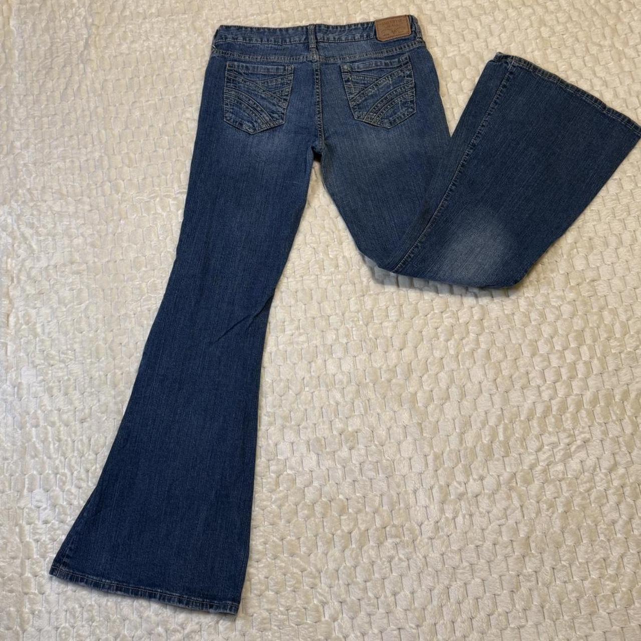 Low rise bootcut jeans with a 32” inch inseam... | Depop