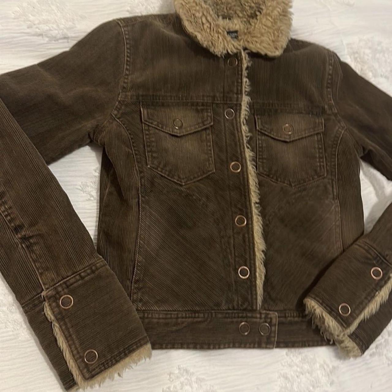 American Eagle Outfitters Corduroy Jacket... - Depop