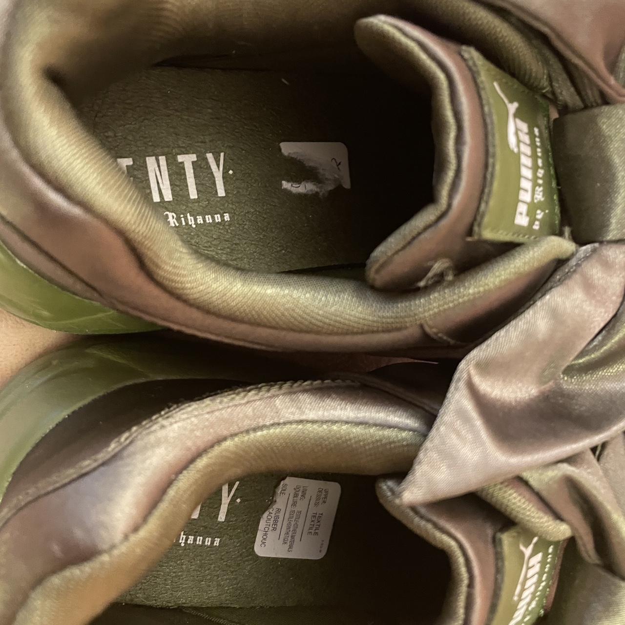 Rihanna collab Fenty x puma bow sneakers women’s... - Depop