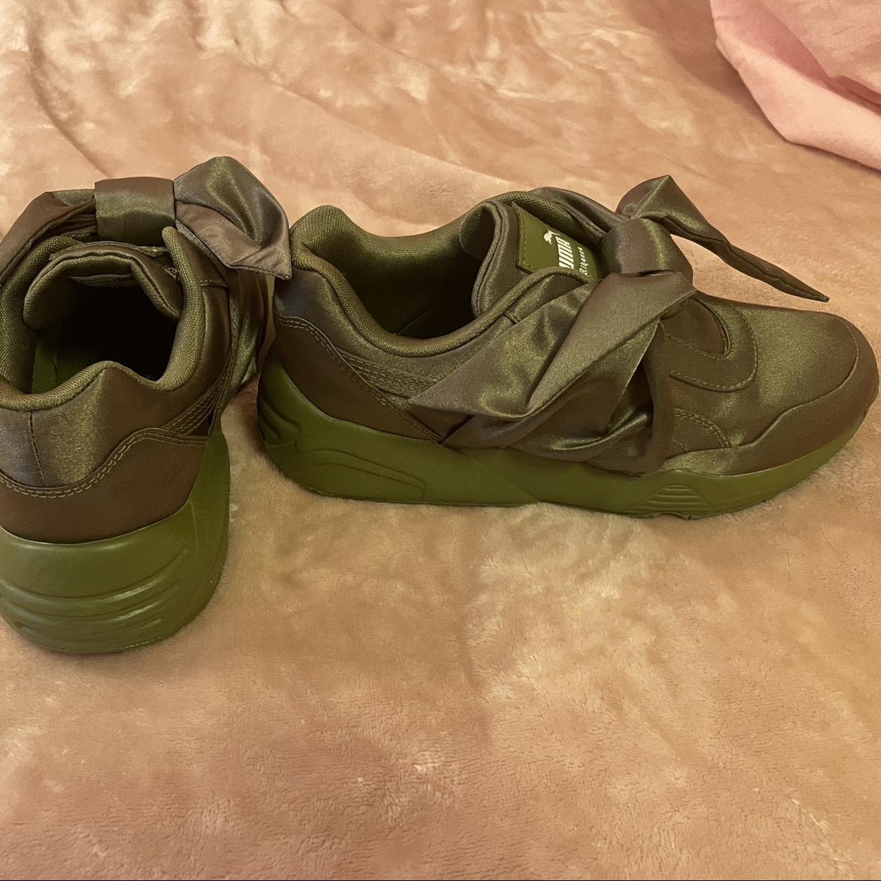 Rihanna collab Fenty x puma bow sneakers women’s... - Depop