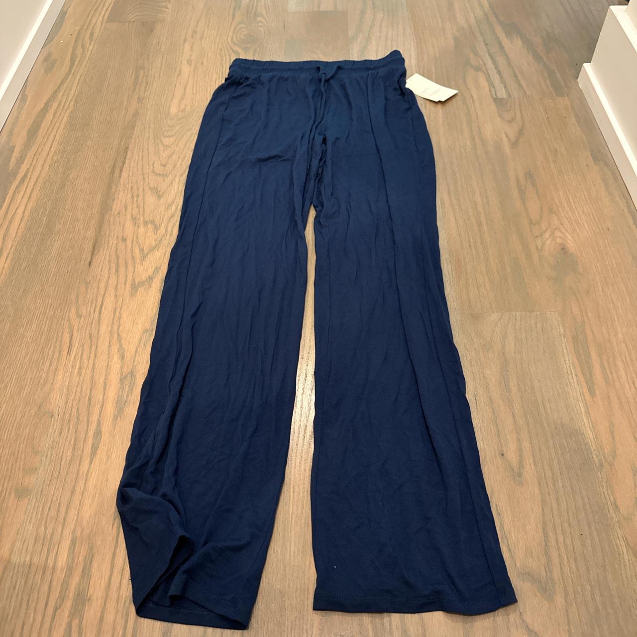 target wide leg sweatpants in nqvy - Depop