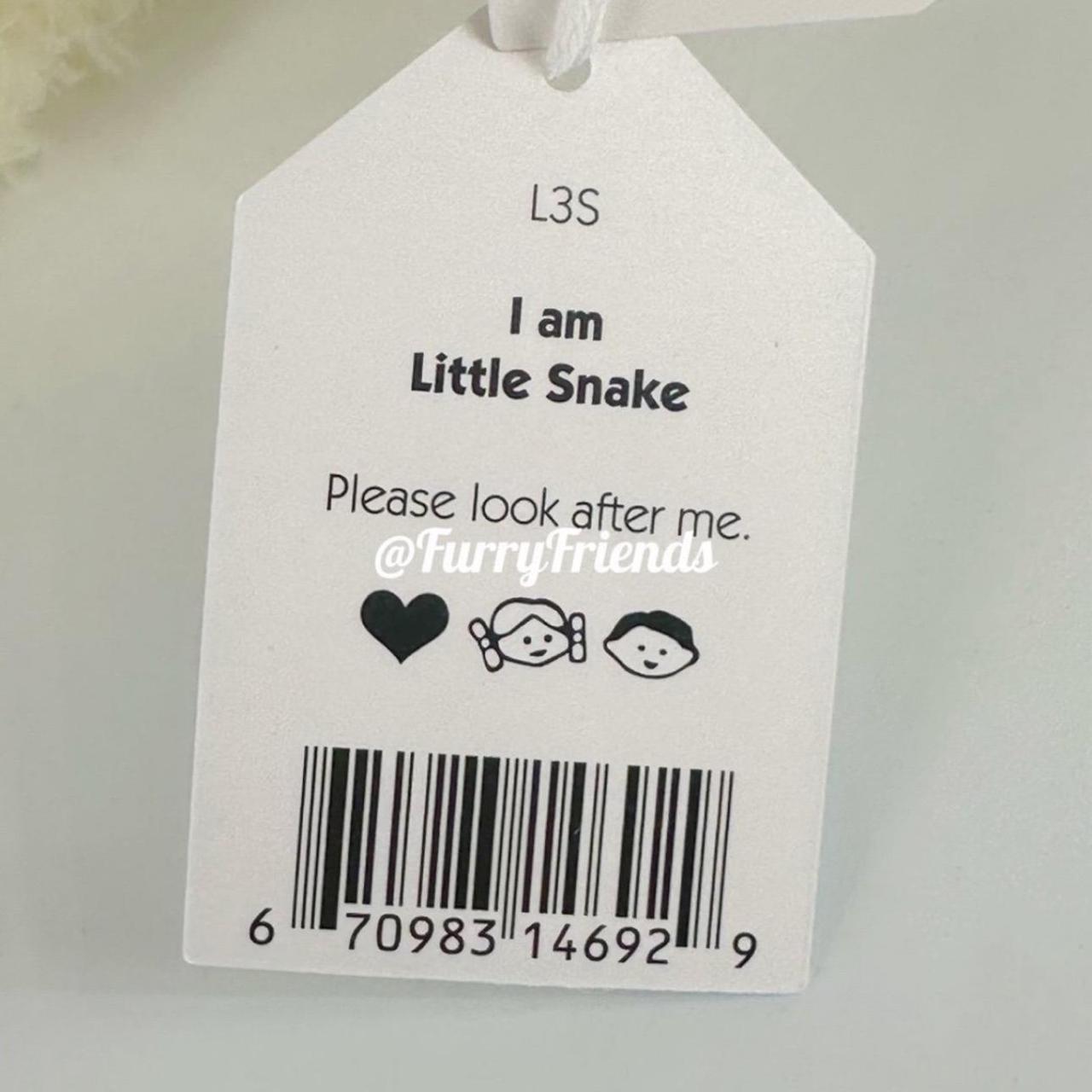 NWT jellycat little snake New with tag ⭐Order on... - Depop