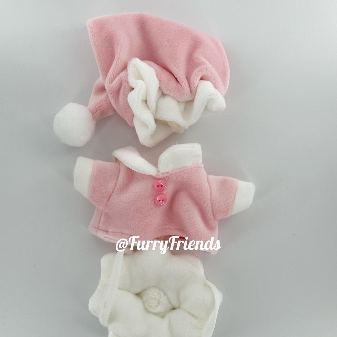 No jellycat‼️jellycat bartholomew bear bag charm pink... | Depop