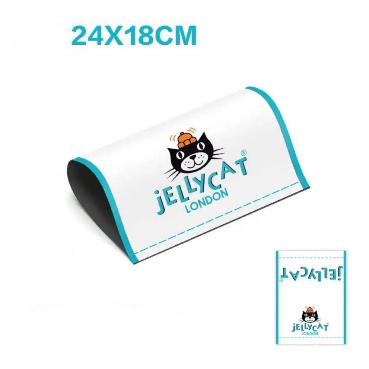 NWT fanmade jellycat logo sticker decoration large... | Depop