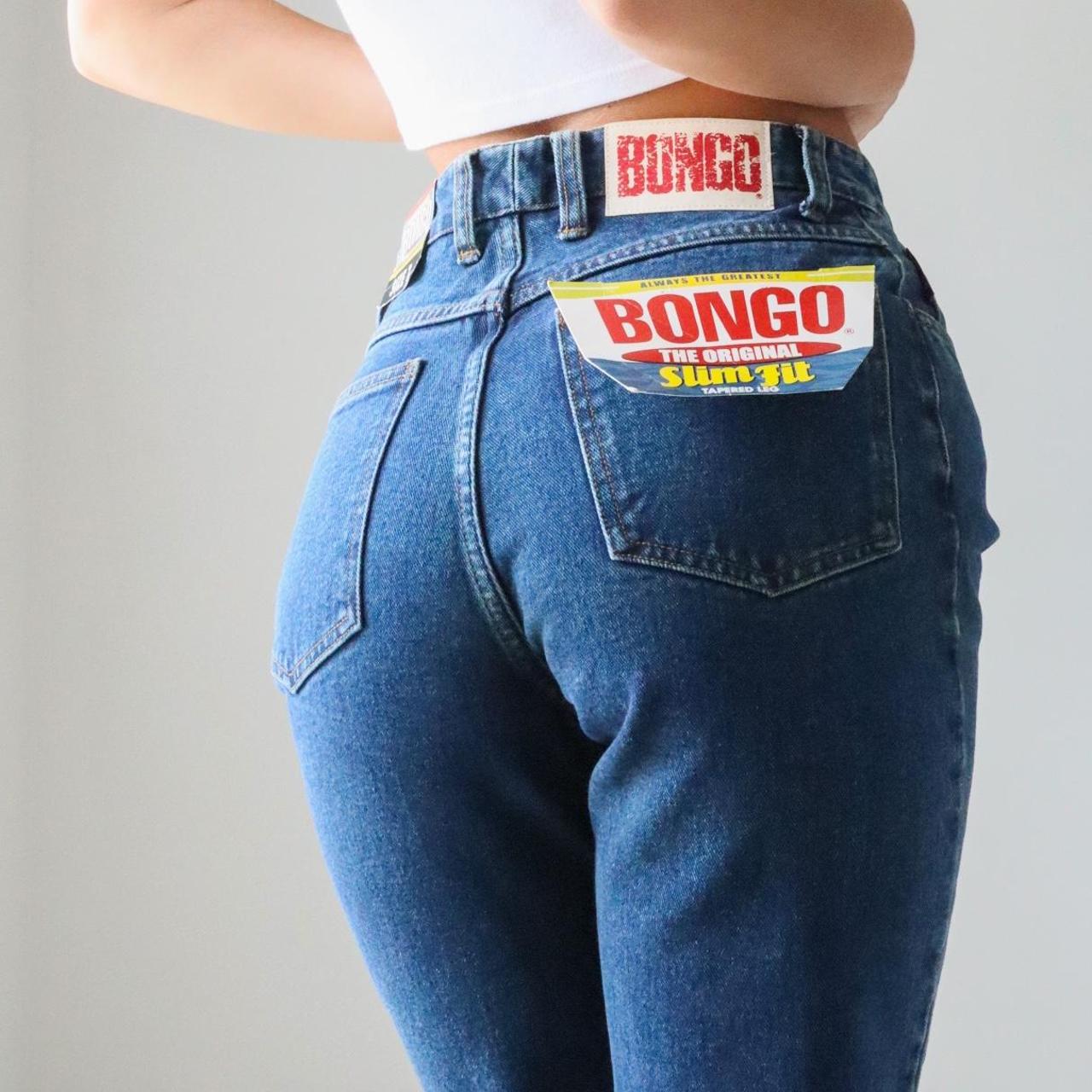 DEADSTOCK BONGO slim fit tapered leg jeans Classic... - Depop