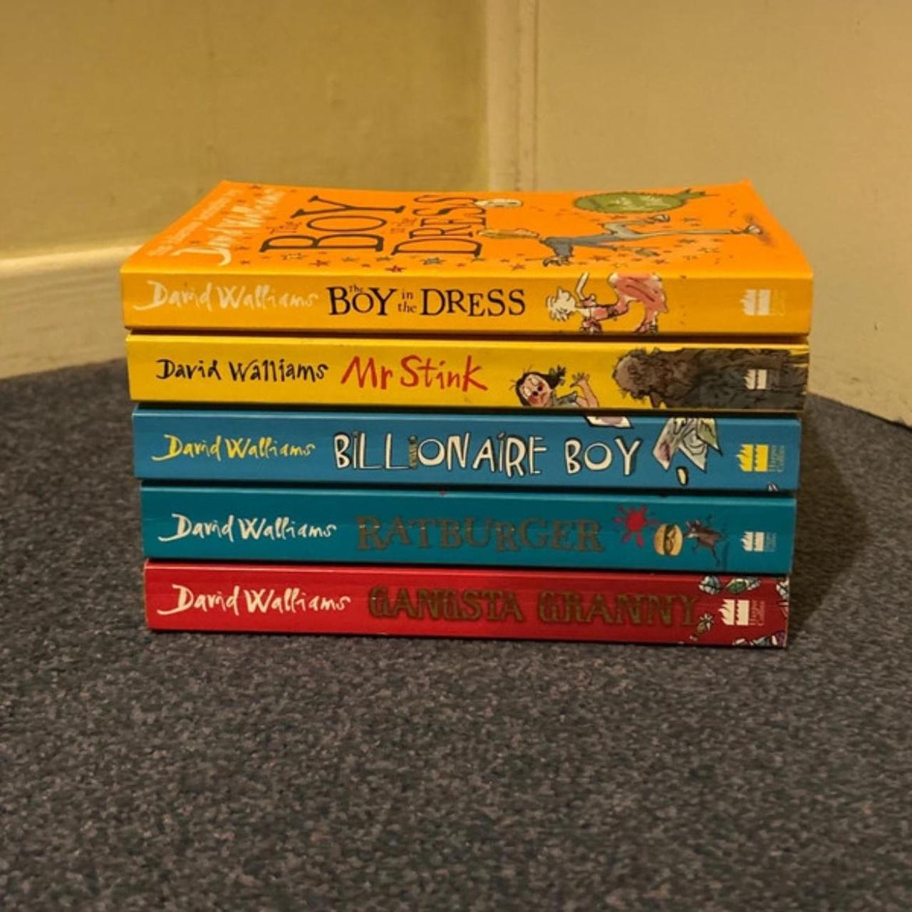 David Walliams book bundle 5 paperback books More... - Depop