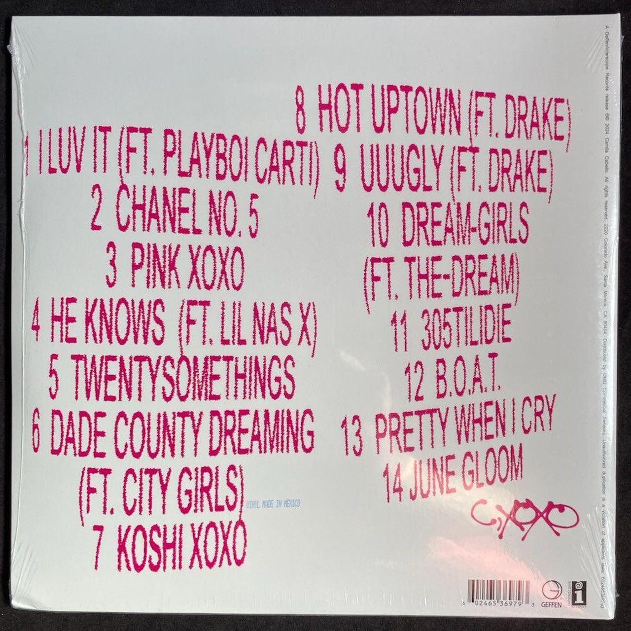 Camila Cabello CXOXO Signed Pink Vinyl Record LP... | Depop