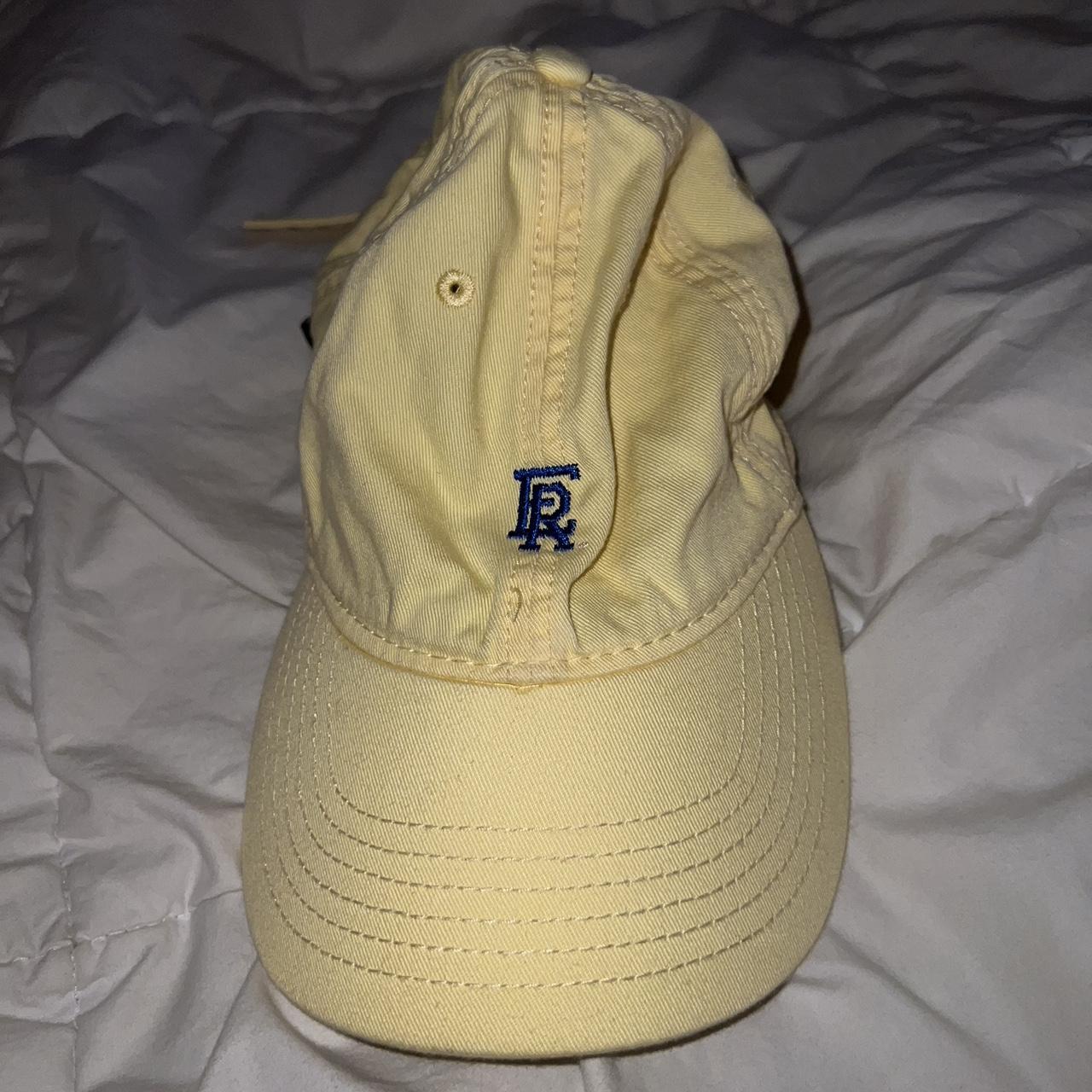 Ralph Lauren light yellow cap in perfect condition... - Depop