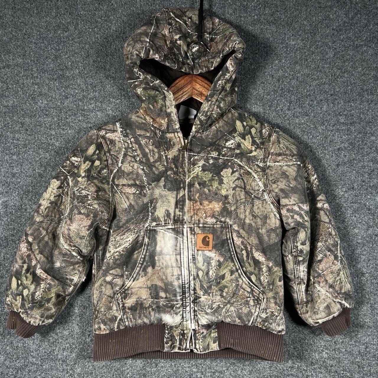 Carhartt camo jacket for boys #camo | Depop