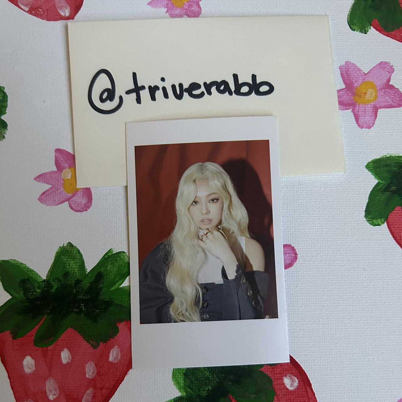 Blackpink Jennie photo card from toy bag #blackpink... - Depop