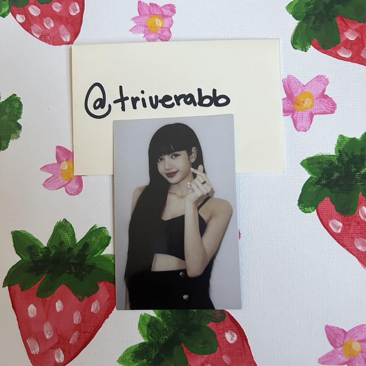 Blackpink Lisa photo card from Blackpink The... - Depop