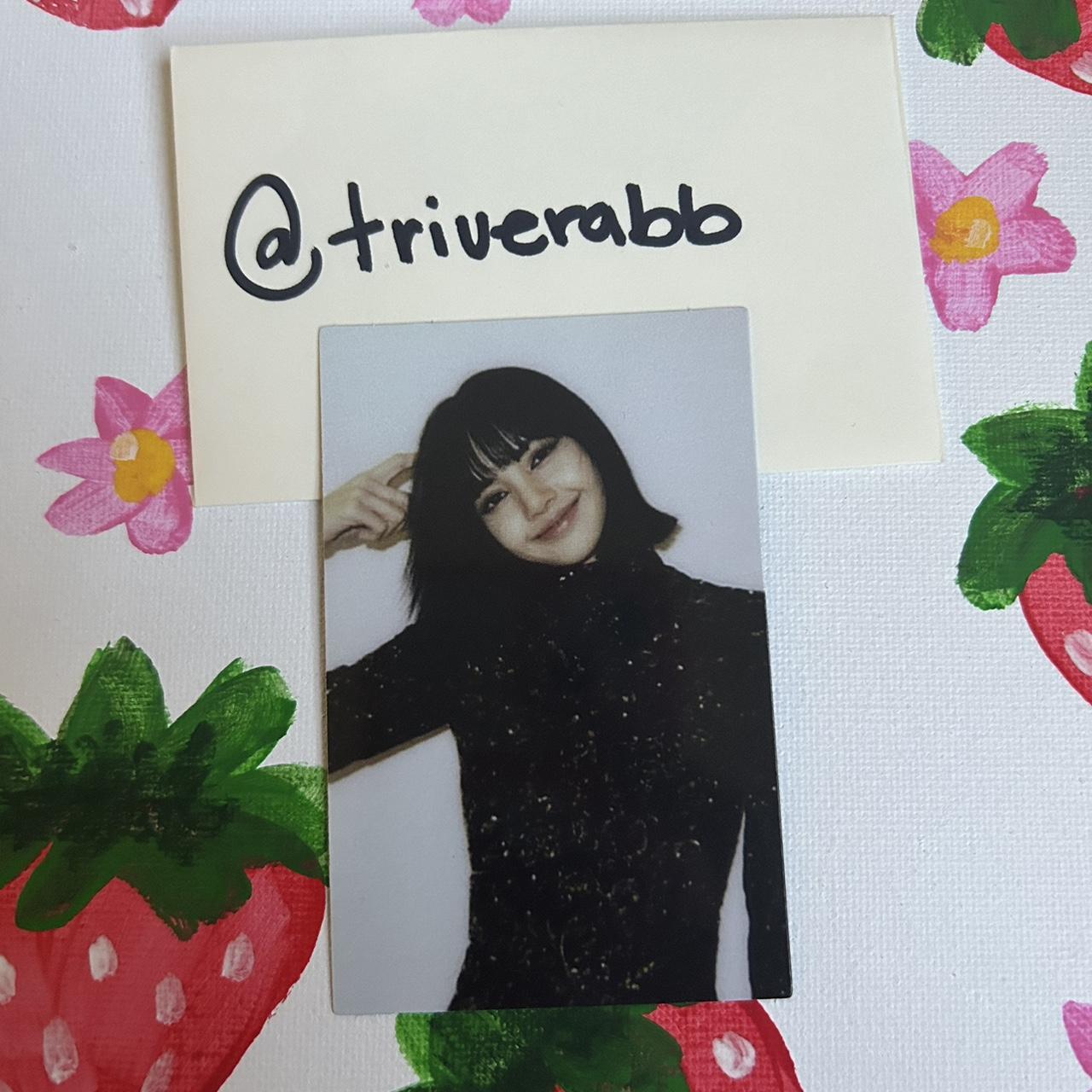 Blackpink Lisa photo card from Blackpink The... - Depop