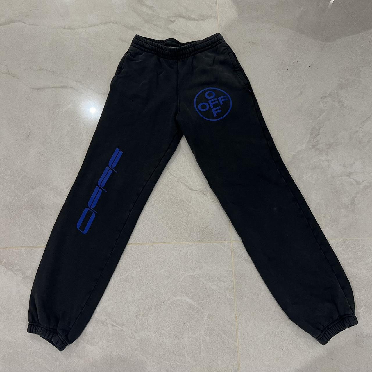 OFF WHITE JOGGERS WORN A COUPLE OF TIMES SIZE S - Depop